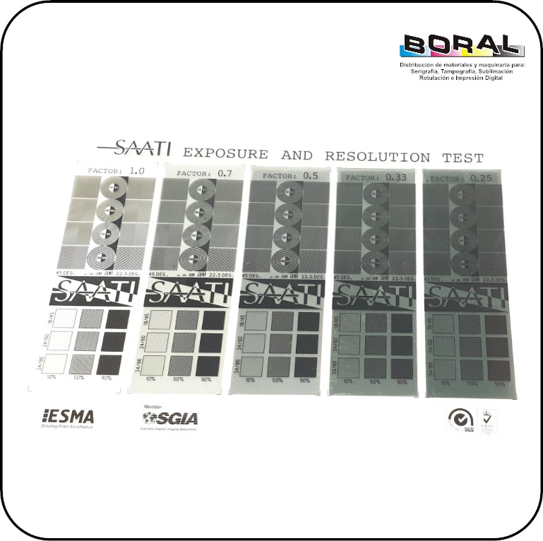 EXPOSÍMETRO EMULSIÓN SAATI - Distribuciones BORAL