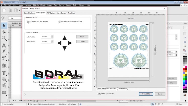 PROGRAMA DrawCut – Distribuciones BORAL
