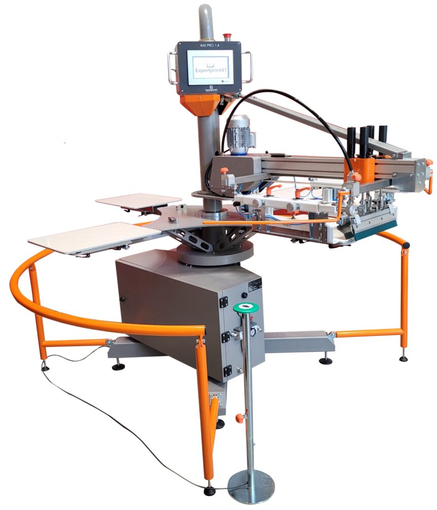 MAQUINA TEXTIL SEMI AUTOMÁTICA IMPRESIÓN ELECTRICA Y GIRO AUTOMÁTICO ...