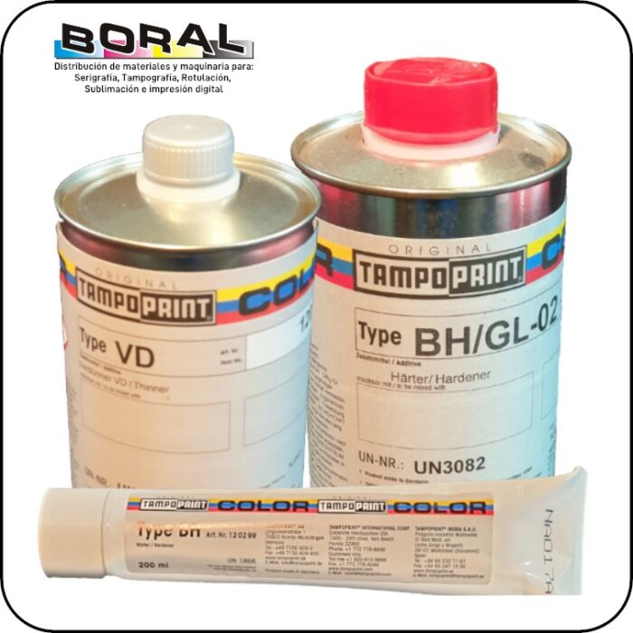 CATALIZADORES Y PROMOTORES ADHERENCIA TAMPOGRAFÍA - Distribuciones BORAL